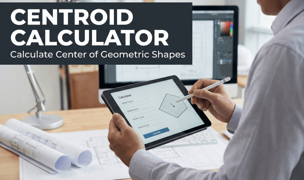 Centroid Calculator and Formulas for Geometric Shapes