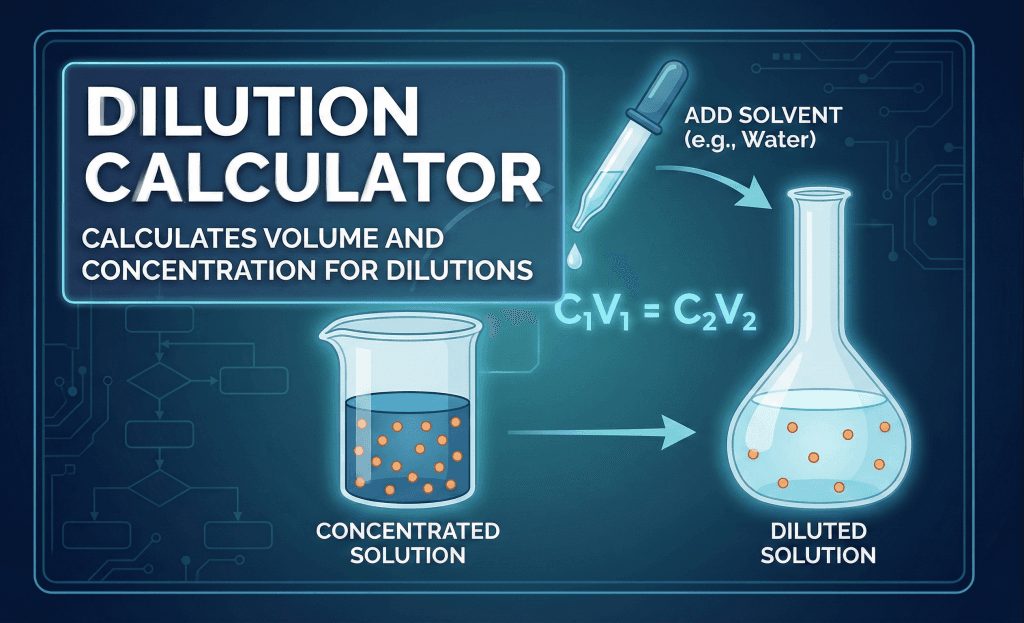 Dilution Calculator: Master Your Lab Solutions Now