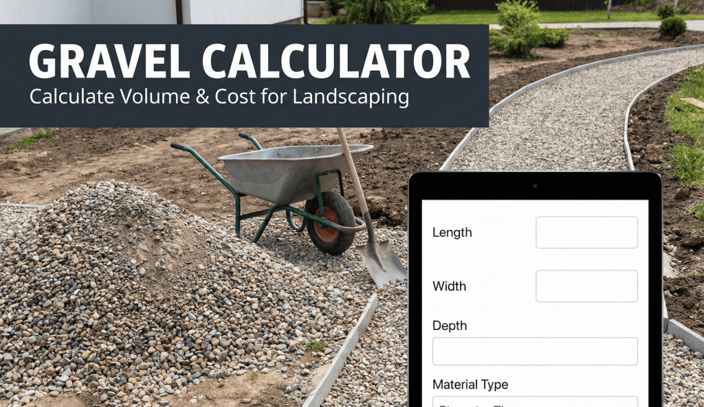 Gravel Calculator: Volume and Weight Made Easy