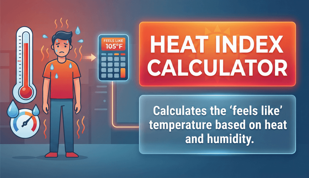 Heat Index Calculator | Temperature & Humidity