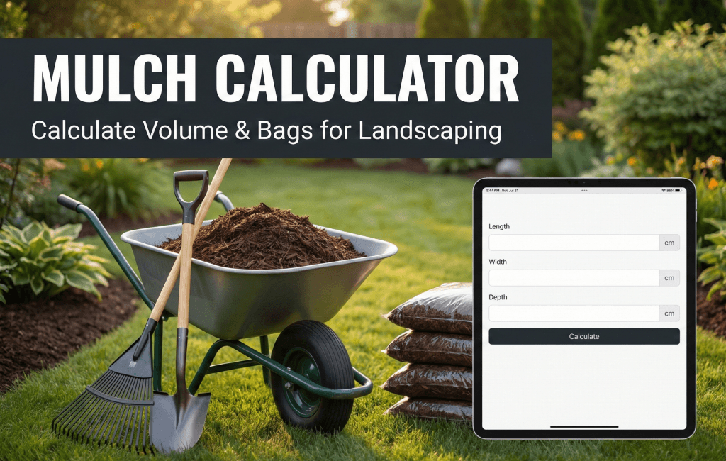 Mulch Calculator: Calculate Coverage and Depth