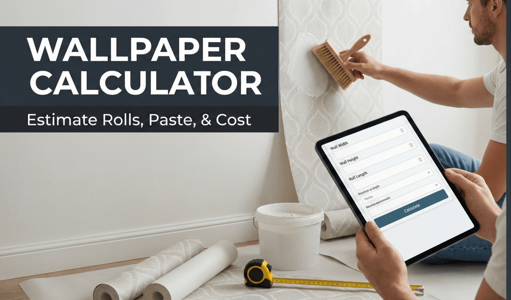 Wallpaper Calculator: Measure Your Space Accurately