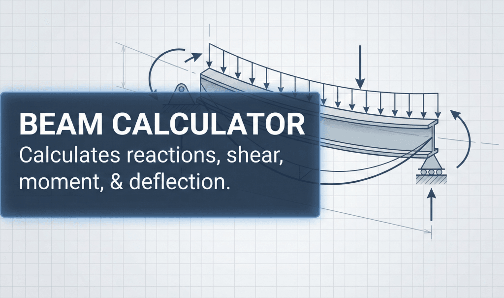 Beam Calculator: Calculate Deflection and Stress Limits