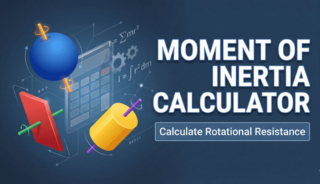 Moment of Inertia Calculator | Ix, Iy & Mass Inertia