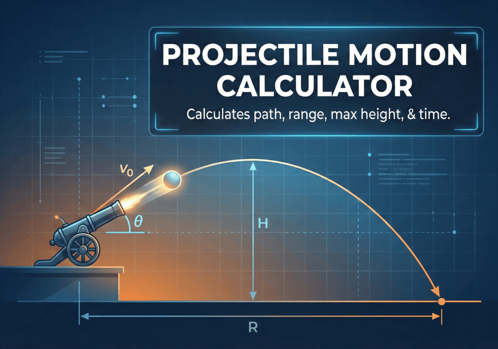 Projectile Motion Calculator for Trajectory Analysis