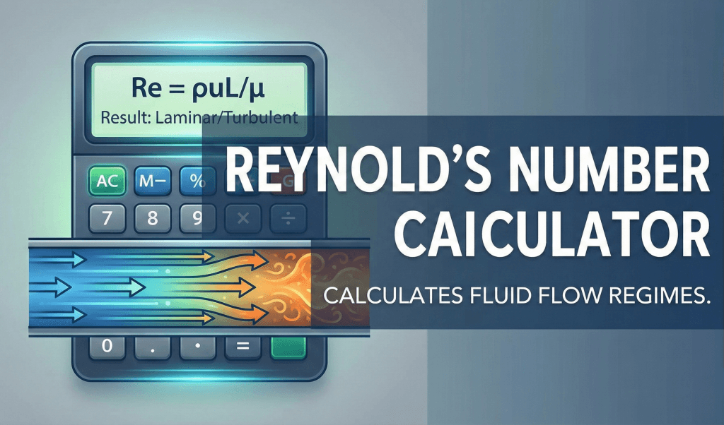 Reynolds Number Calculator: Determine Flow Type Easily