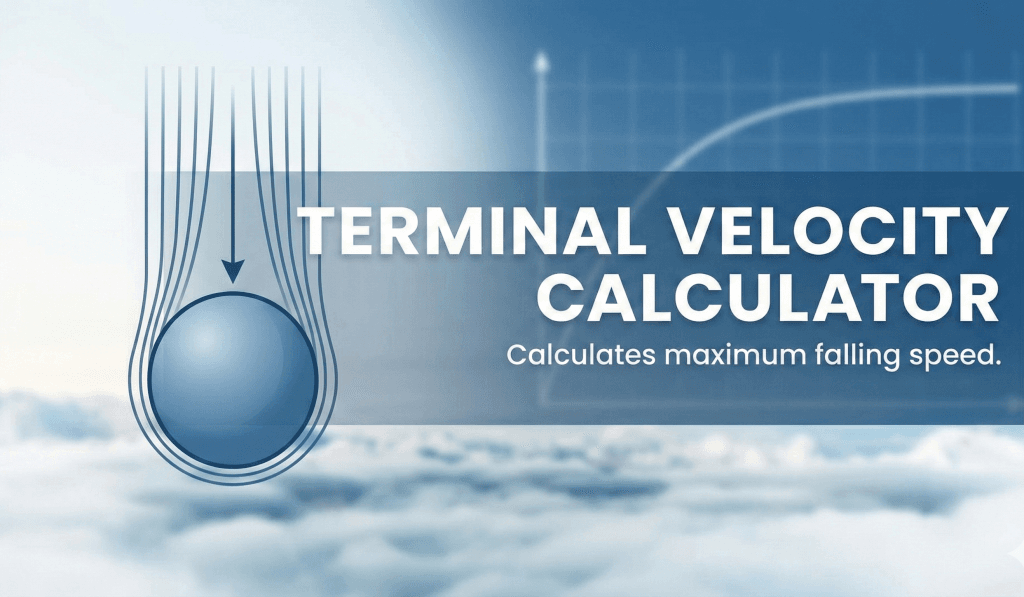Terminal Velocity Calculator | Formula & Examples