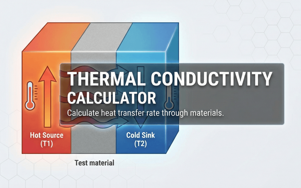 Thermal Conductivity Calculator | Heat Transfer Formula