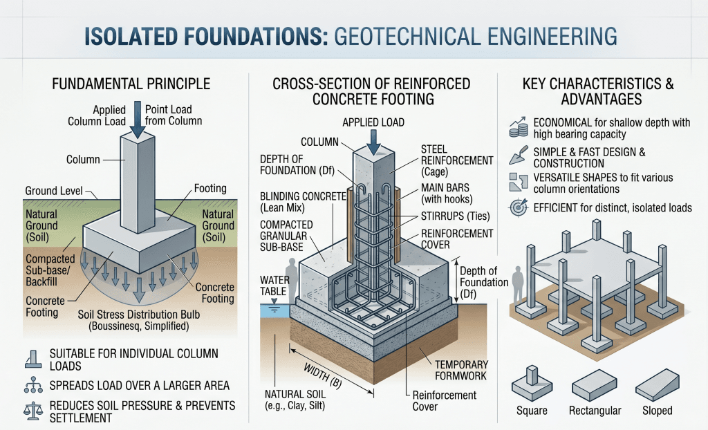 Isolated Foundations: The Key to Sturdy Structures