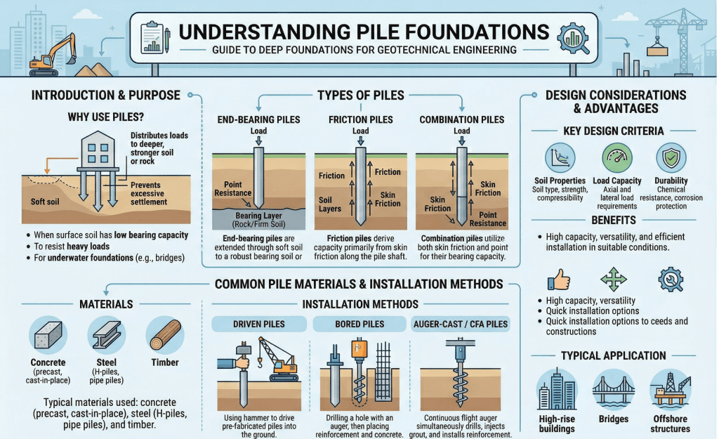 Pile Foundations: Understanding Deep Support Systems