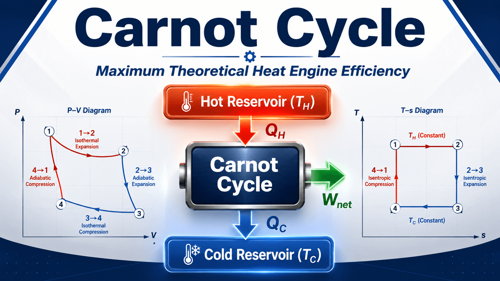 Carnot Cycle Explained: Efficiency, Diagrams & Formula