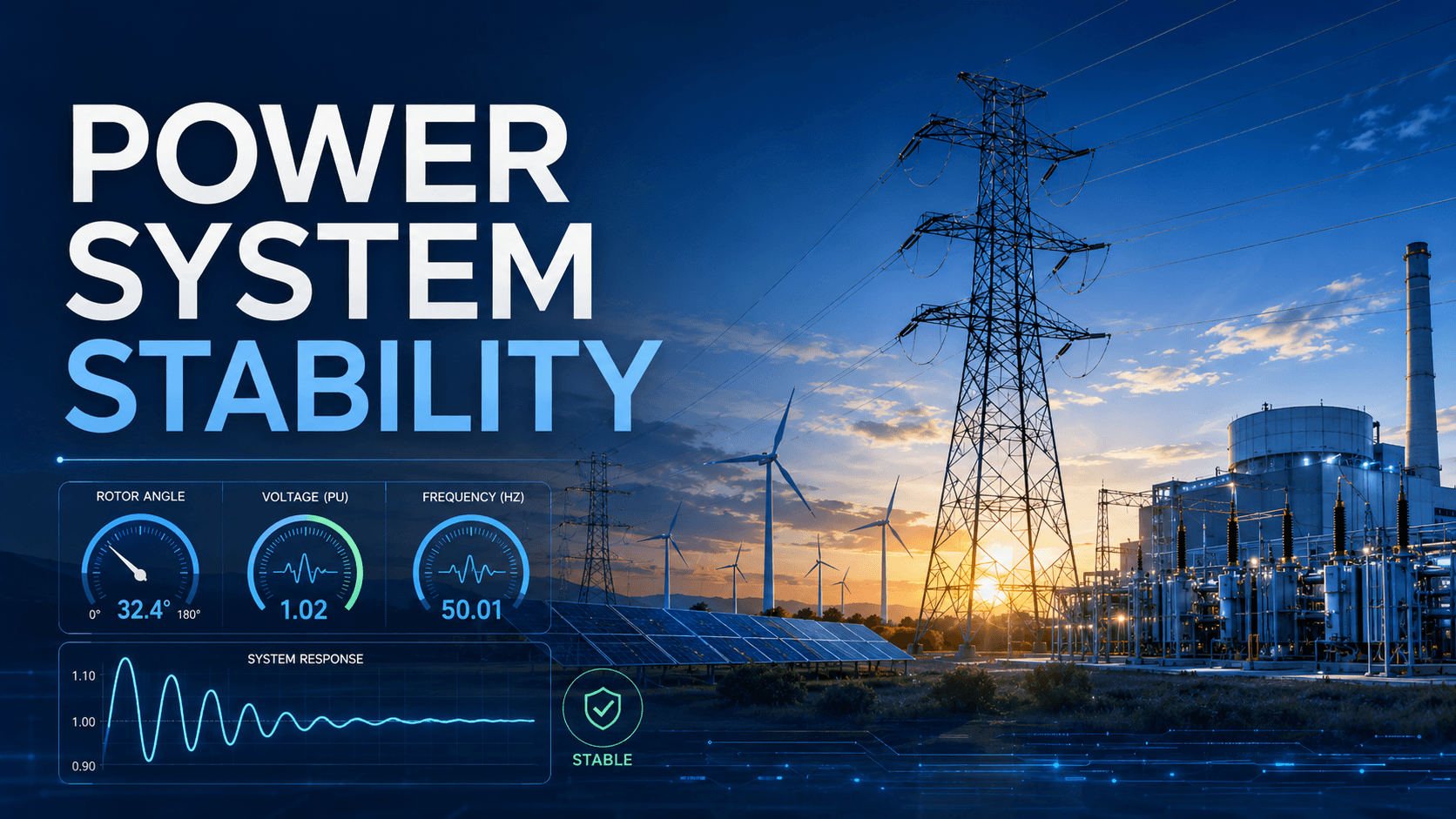 Power System Stability: Types, Analysis & Examples