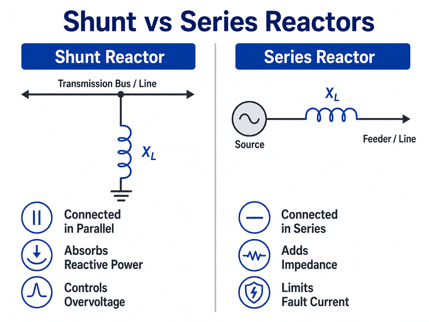 Reactors in Power Systems: Shunt vs Series Guide